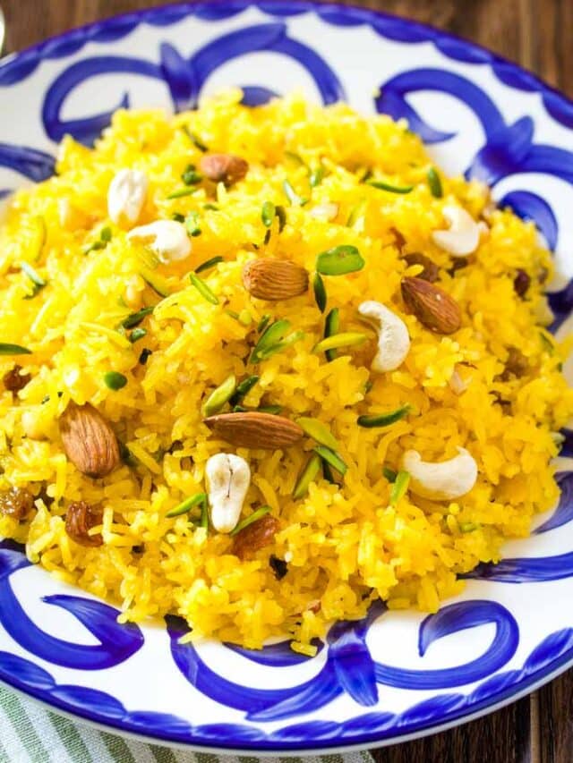 EASY ZARDA RICE RECIPE STORY - I Knead to Eat