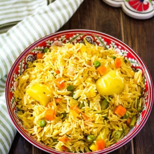 Tahari Rice (Instant Pot + Stove Top) - I Knead to Eat