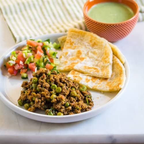 Authentic Keema Matar - I Knead to Eat