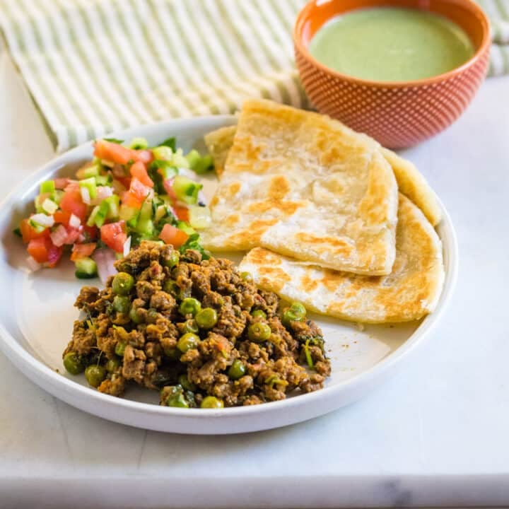 Authentic Keema Matar - I Knead to Eat
