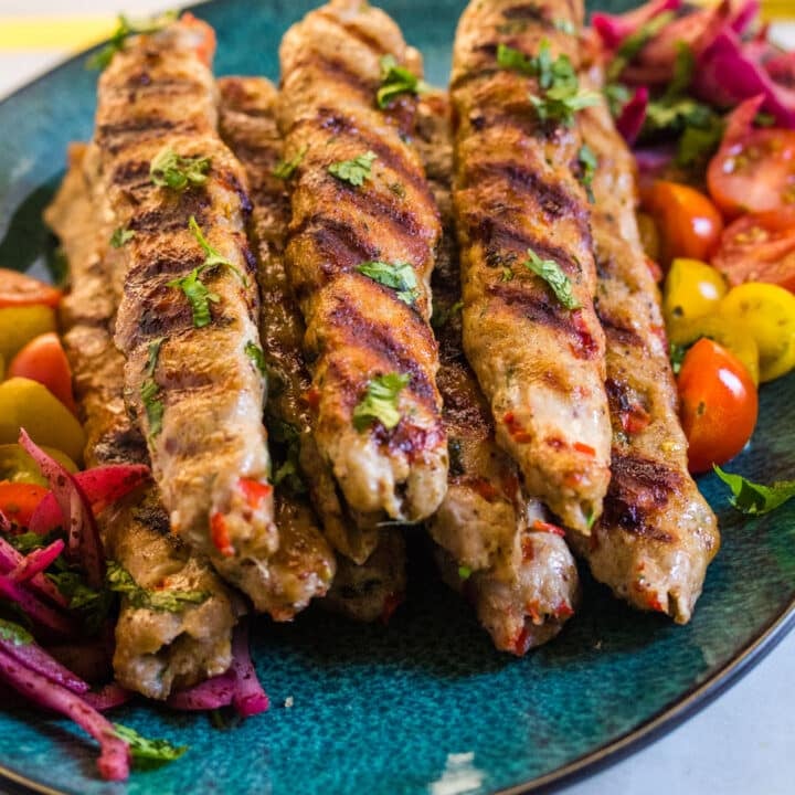 Chicken Adana (Turkish Kabab) - I Knead to Eat
