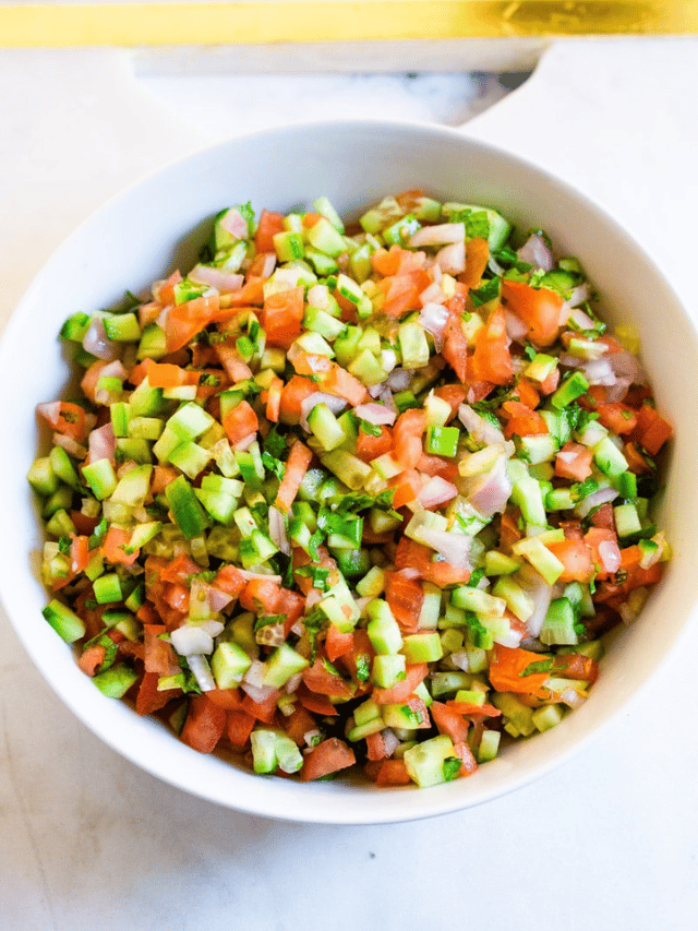 QUICK AND EASY KACHUMBER SALAD STORY - I Knead to Eat